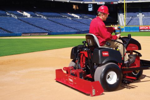 New Sand Pro® Attachments Are A Hit - Toro Grounds for Success
