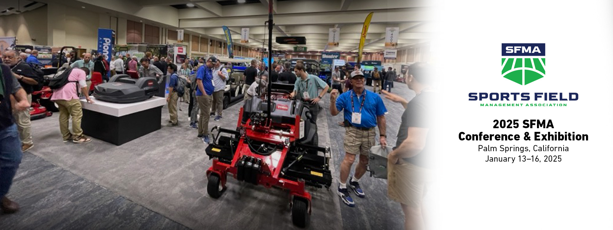 Toro Showcases Next-Generation Turf Solutions at SFMA - Toro Grounds ...
